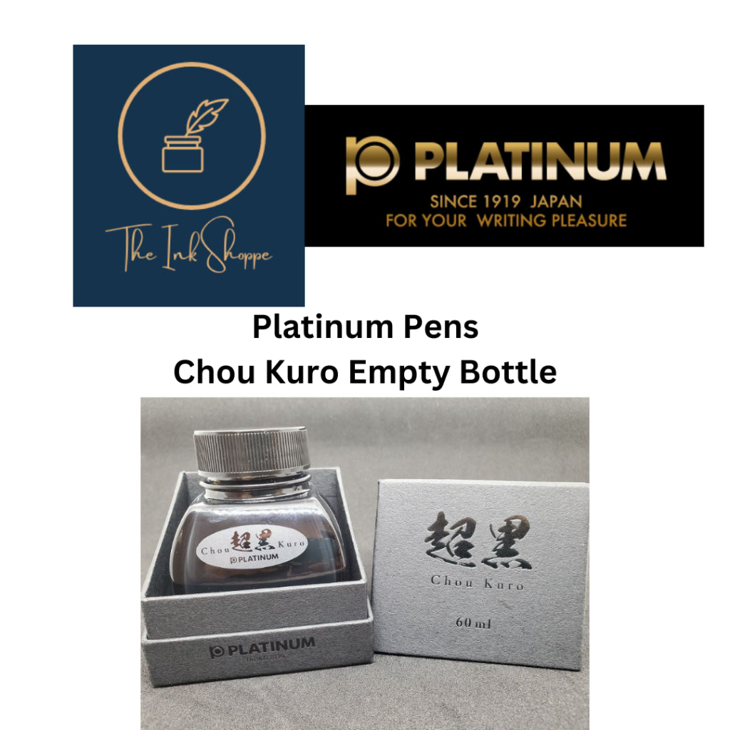 Platinum Pens Fountain Pen Ink EMPTY Bottle – The Hobby Shoppe Philippines